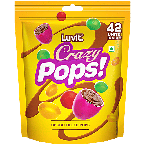Buy LuvIt Crazy Choco Filles Pops Online at Best Price of Rs 100 - bigbasket