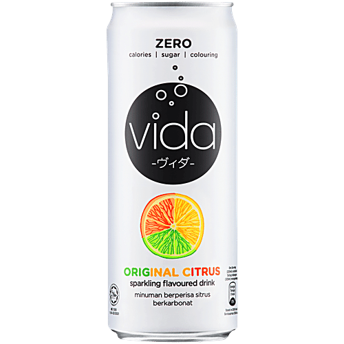 Buy Vida Zero Calorie Original Citrus Sparkling Flavoured Drink Online ...