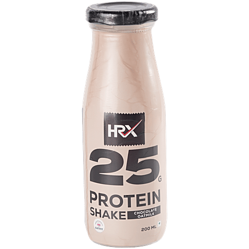 Buy HRX By Eatfit Chocolate Oatmilk 25g Protein Shake Online at Best ...