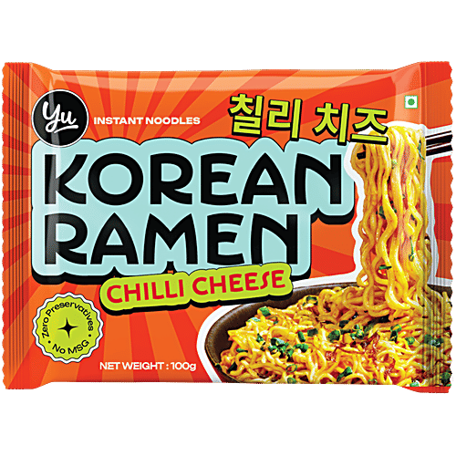 Buy Yu Chilli Cheese Korean Ramen Instant Noodles Online at Best Price ...