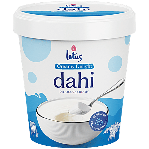 Buy Lotus Dairy Creamy Delight Dahi Online at Best Price of Rs 99 ...