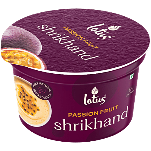 Buy Lotus Passion Fruit Shrikhand Online at Best Price of Rs 30 - bigbasket