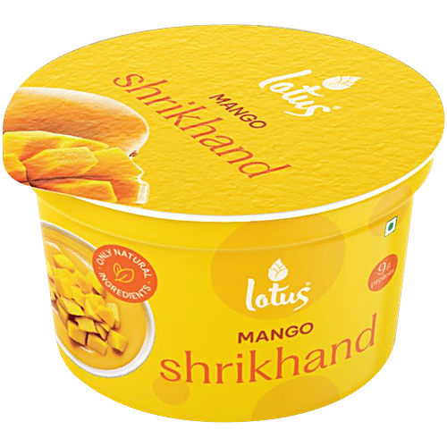 Buy Lotus Mango Shrikhand Online at Best Price of Rs 30 - bigbasket
