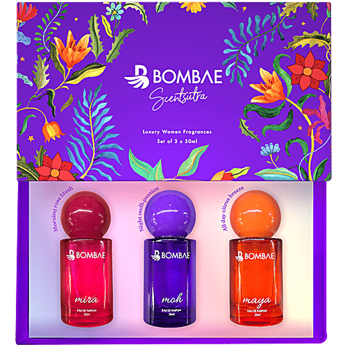 Buy Bombae Scentsutra Luxury Perfume Set - Eau De Parfum, For Women ...