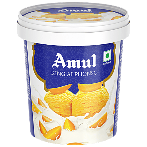 Buy Amul King Alphonso Ice Cream Online at Best Price of Rs 31.33 - bigbasket