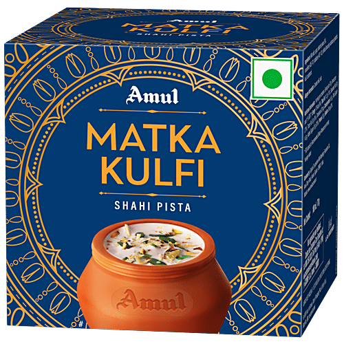 Buy Amul Matka Kulfi Shahi Pista Ice Cream Online at Best Price of Rs ...