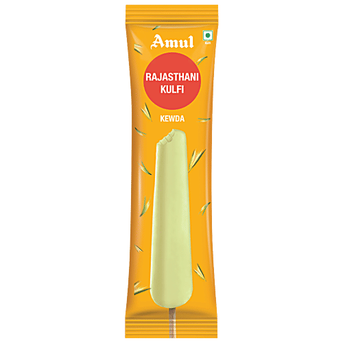 Buy Amul Amul Rajasthani Kewda Kulfi Ice Cream Stick Online at Best ...