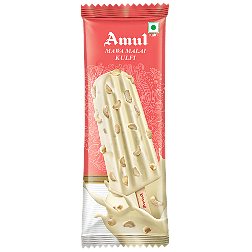 Buy Amul Mawa Malai Kulfi Ice Cream Stick Online at Best Price of Rs 22 ...