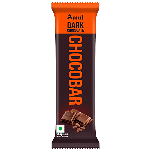 Buy Amul Dark Choco Bar Ice Cream Stick Online at Best Price of Rs 17.9 ...