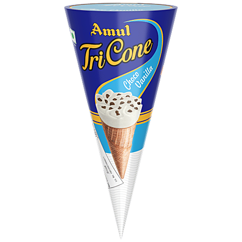 Buy Amul Choco Vanilla Tricone Ice Cream Online at Best Price of Rs 26. ...