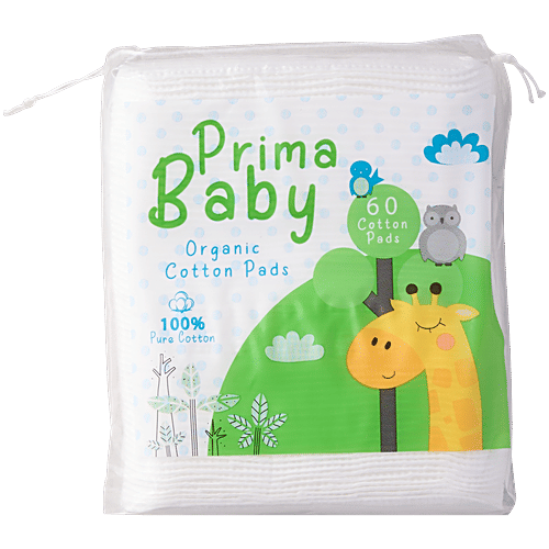 Buy Prima Baby Organic Cotton Pads Online at Best Price of Rs 103.6 ...