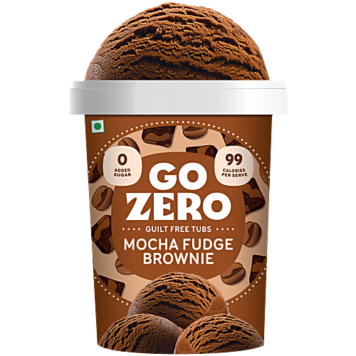 Buy Go Zero Mocha Fudge Brownie Low Calorie Guilt Free Ice Cream Online ...