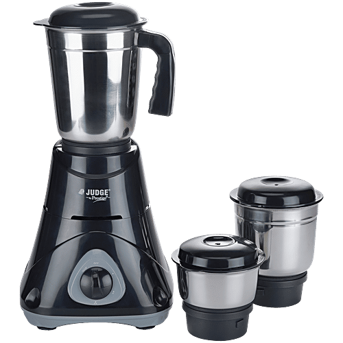 Buy Judge by Prestige 500W ACE Mixer Grinder - With 3 Stainless Steel ...