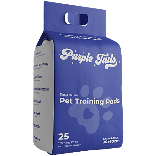 Buy Purple Tails Pet Training Pads - 90 x 60 cm Online at Best Price of ...