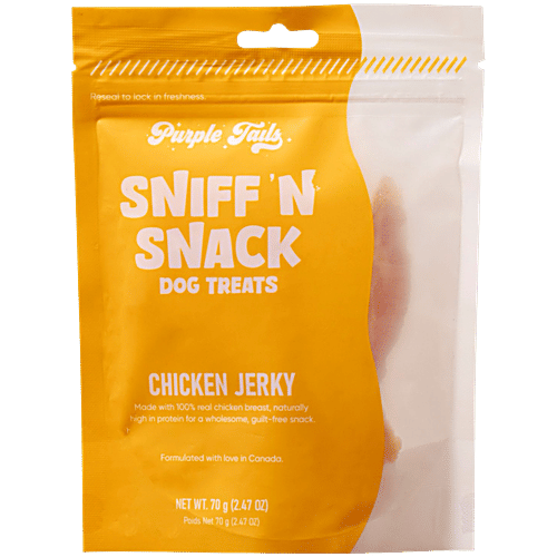 Buy Purple Tails Sniff N Snack Dog Treats - Chicken Jerky Online at ...