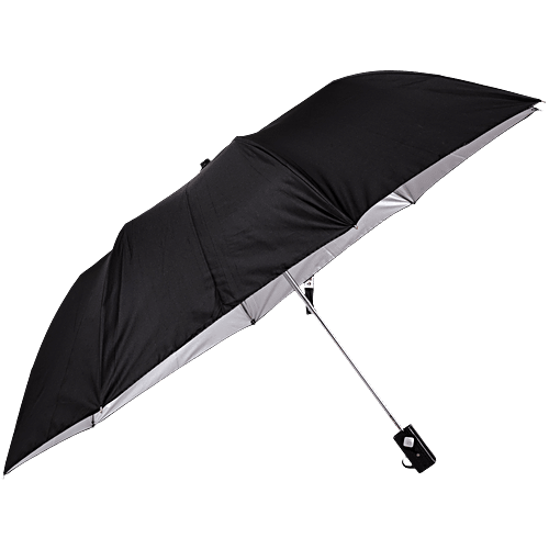 Buy Sun Brand Safire 23 Inch 2-Fold Auto Open UV Protective Black ...