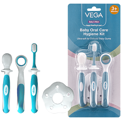 Buy Vega Baby & Mom Oral Care Hygiene Kit Ultra Soft For Delicate Gums ...