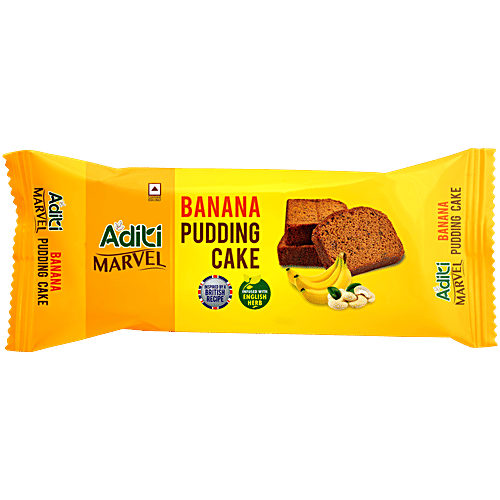 Buy Aditi Marvel Banana Pudding Cake Online at Best Price of Rs 60 ...