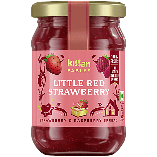 Buy Kissan Fables Little Red Strawberry & Raspberry Spread Online at Best Price of Rs 435 ...