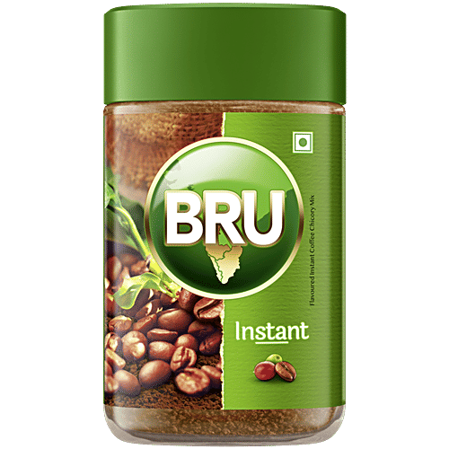 Buy BRU Instant Coffee Powder - Rich Aroma Granules Online at Best ...