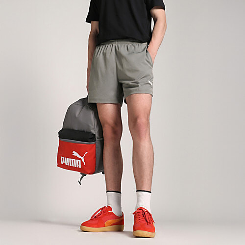 Buy Puma Men's Woven 5" Polyester Shorts - Grey Online at Best Price of ...