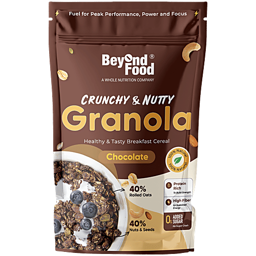Buy Beyond Food Chocolate Granola Online at Best Price of Rs 357.14 - bigbasket