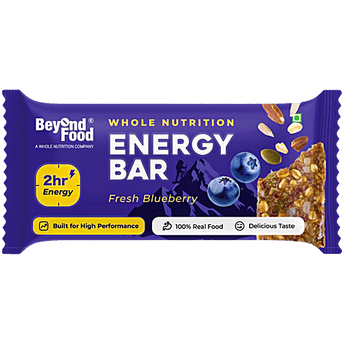 Buy Beyond Food Fresh Blueberry Energy Bar Online at Best Price of Rs ...