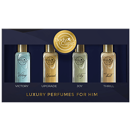 Buy Body Cupid Luxury Perfumes For Him - Victory, Upgrade, Joy & Thrill ...