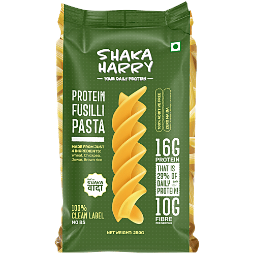 Buy Shaka Harry Protein Fusilli Pasta Online at Best Price of Rs 199 ...