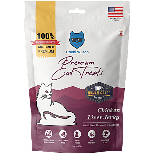 Buy Hachi Wilson Chicken Liver Jerky - Premium Cat Treats Online at ...