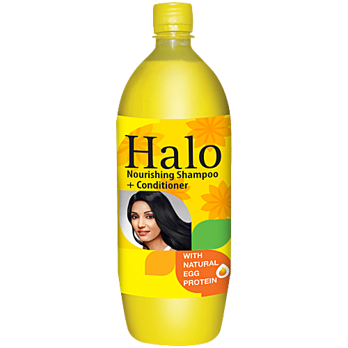 Buy HALO Nourishing Shampoo + Conditioner - With Natural Egg Protein ...