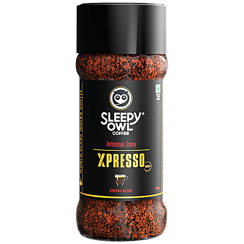 Buy Sleepy Owl Intense Java Xpresso Strong Blend Instant Coffee Online ...