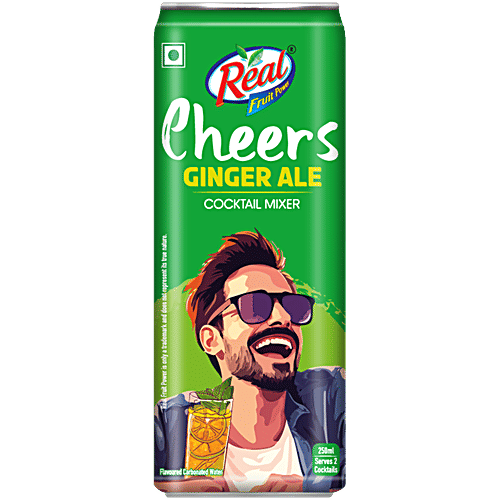 Buy Real Cheers Ginger Ale Cocktail Mixer Online at Best Price of Rs 59 ...