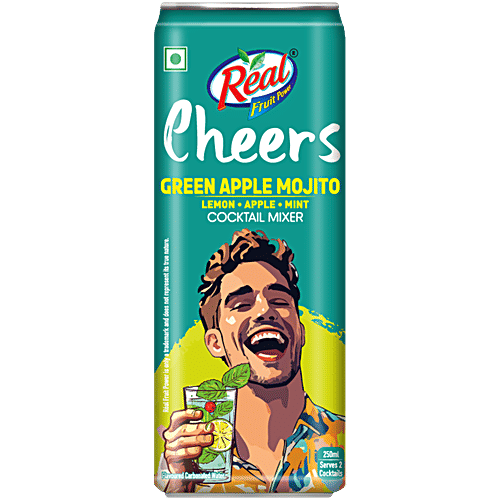 Buy Real Cheers Green Apple Mojito Cocktail Mixer Online at Best Price ...