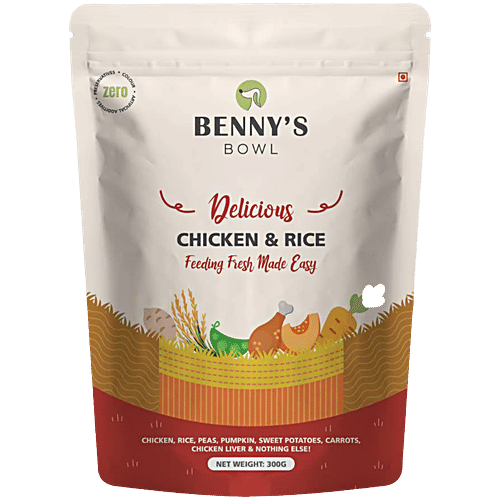 Buy Benny's Bowl Delicious Chicken & Rice Wet Dog Food Online at Best ...
