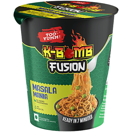 Buy Too Yumm! K-Bomb Fusion Masala Mania Instant Noodles Online at Best ...