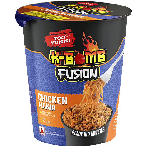 Buy Too Yumm! K-Bomb Fusion Chicken Mania Instant Noodles Online at Best Price of Rs 33 - bigbasket
