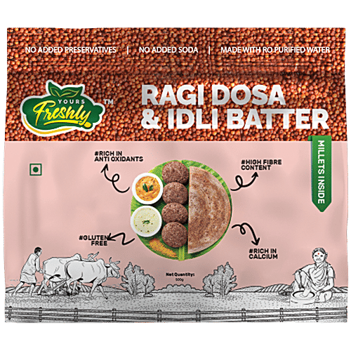 Buy Yours Freshly Ragi Dosa & Idli Batter With Millets Online at Best ...