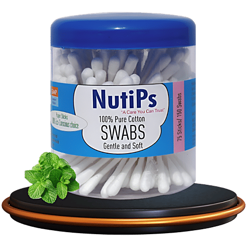 Buy Nutips Pure Cotton Swabs Online at Best Price of Rs 45 - bigbasket
