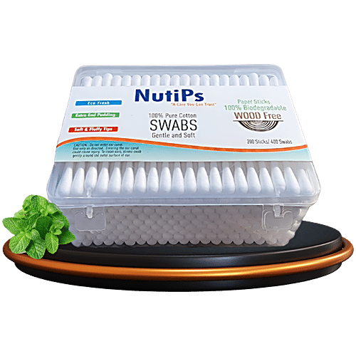 Buy Nutips Pure Cotton Swabs Online at Best Price of Rs 140 - bigbasket