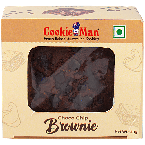Buy Cookie Man Choc Chip Brownie Online at Best Price of Rs 88.61 ...