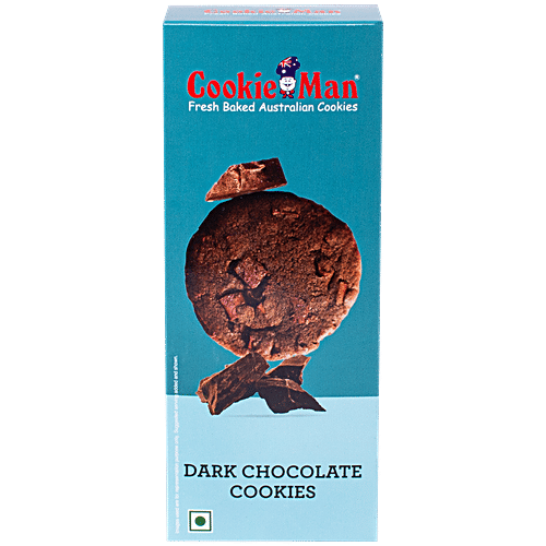 Buy Cookie Man Dark Chocolate Cookies Online at Best Price of Rs 151.27 ...