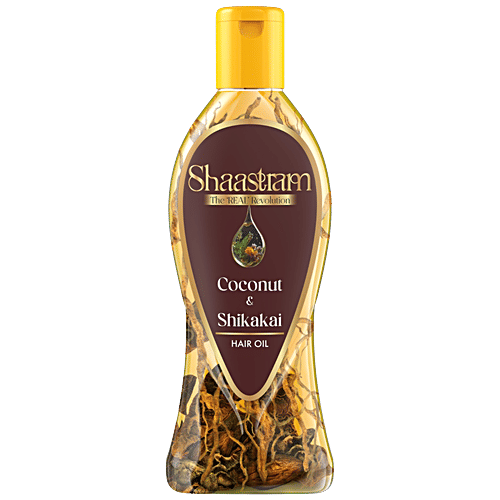 Buy Shaastram Coconut & Shikakai Hair Oil Online at Best Price of Rs ...