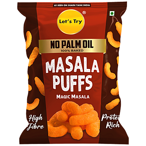 Buy Let's Try Masala Puffs Online at Best Price of Rs 48 - bigbasket