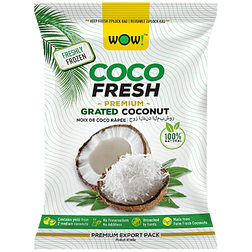 Buy Wow! Coco Fresh Coco Fresh Grated Coconut Online at Best Price of Rs 98.77 - bigbasket