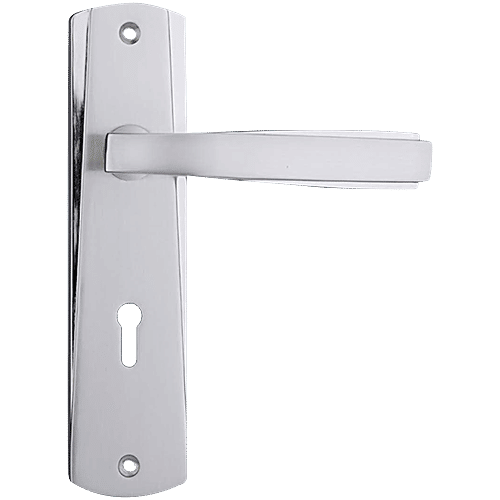Buy Godrej Locks ELC06 Mortise 6 Lever Lock Handle Set - Satin Steel ...