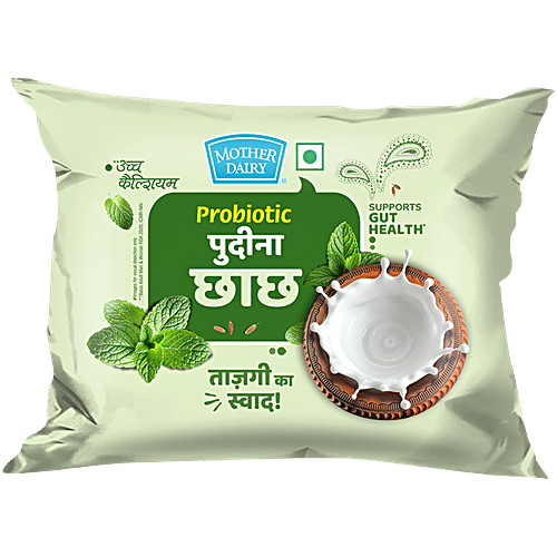 Buy Mother Dairy Pudina Probiotic Buttermilk Online at Best Price of Rs ...