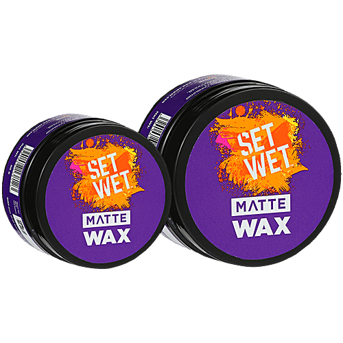 Buy Set Wet Matte Hair Wax For Men Online at Best Price of Rs 150 ...