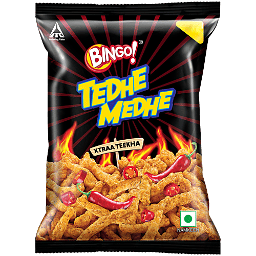 Buy Bingo! Tedhe Medhe Xtraa Teekha Online at Best Price of Rs 19 ...