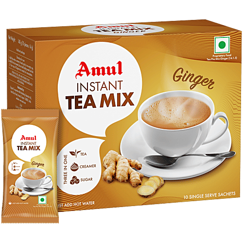 Buy Amul Instant Tea Mix - Ginger Online at Best Price of Rs 15 - bigbasket
